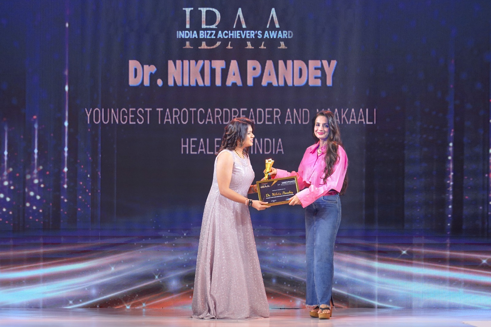 India Bizz Achievers Awards Shine Light on Young Tarot Maestro, Dr. Nikita Pandey - Hindustan Saga