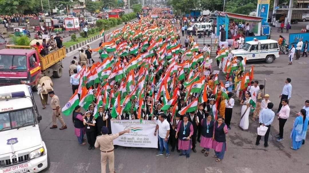 MLA of Udhna constituency Manubhai Patel takes out rally, pledges to ...
