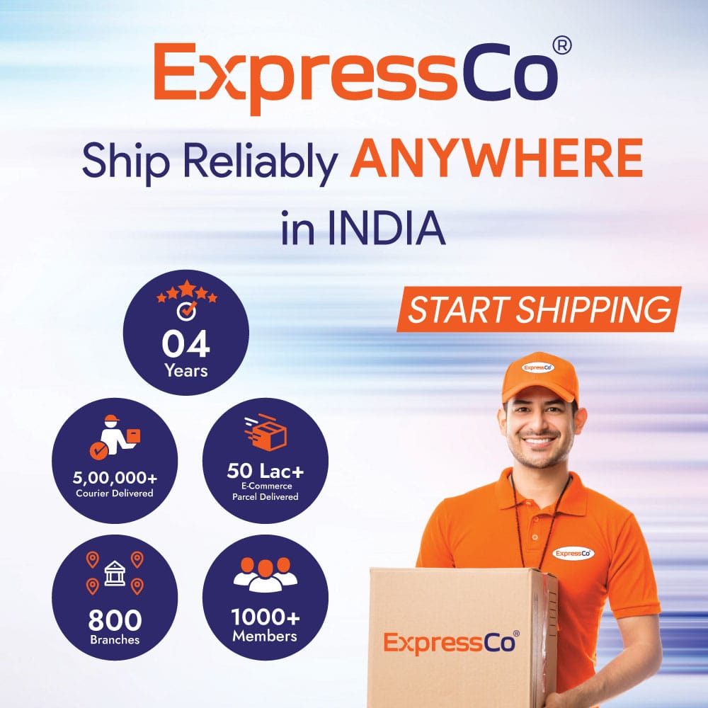 ExpressCo pay Rs. 52/- to Franchisee Partner towards delivery of Parcel ...