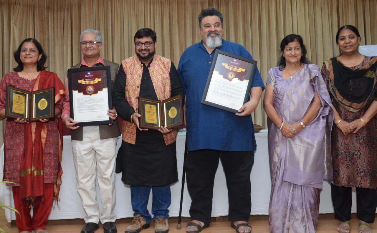 Professor Dr. S. M. (Raja) Dixit and Dr. Kurush Dalal was honoured with ...